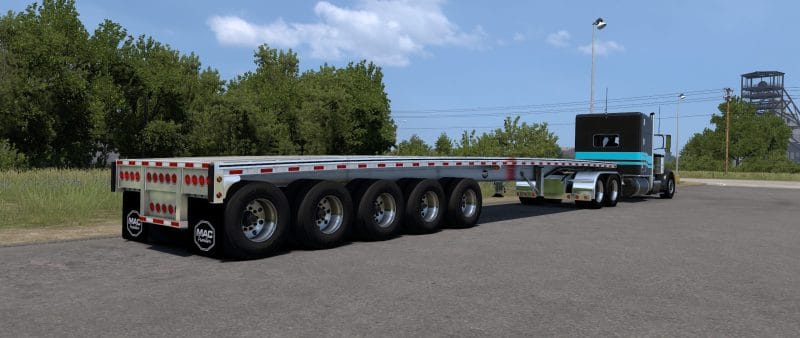 Mac Flatbed Trailer – Pinga Mods