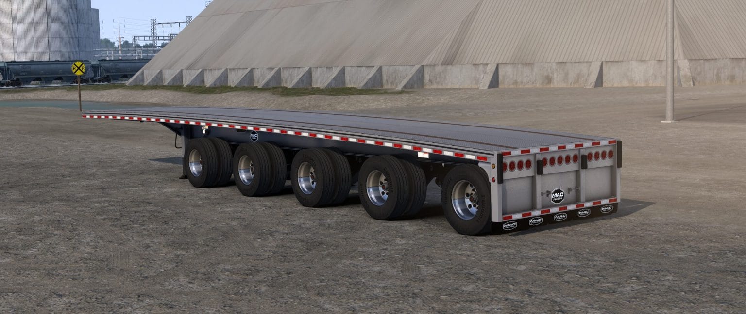 Mac Flatbed Trailer – Pinga Mods