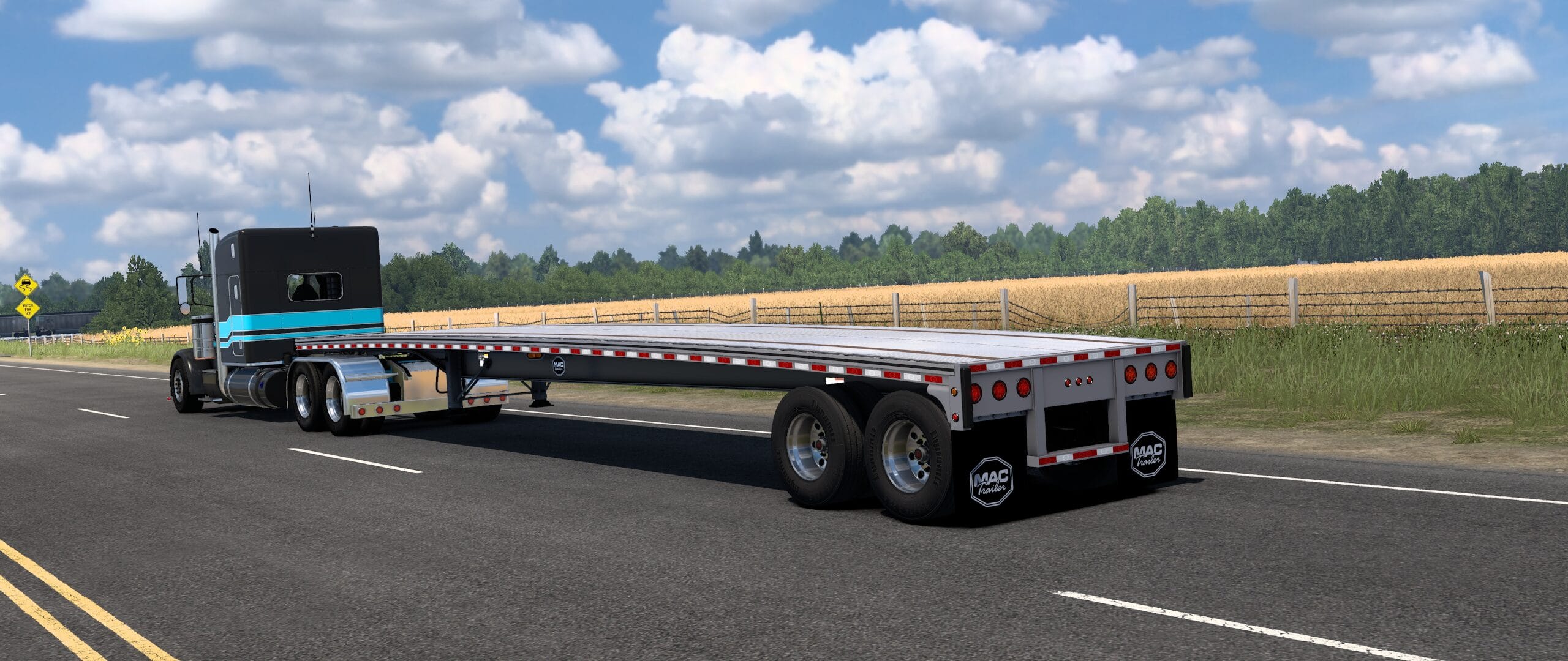 Mac Flatbed Trailer – Pinga Mods