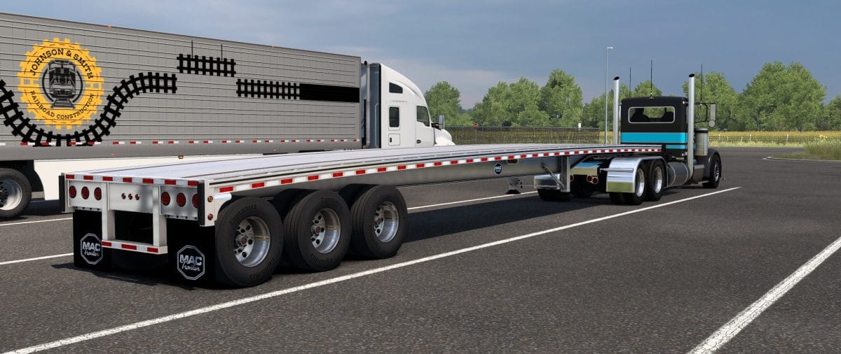 Mac Flatbed Trailer – Pinga Mods