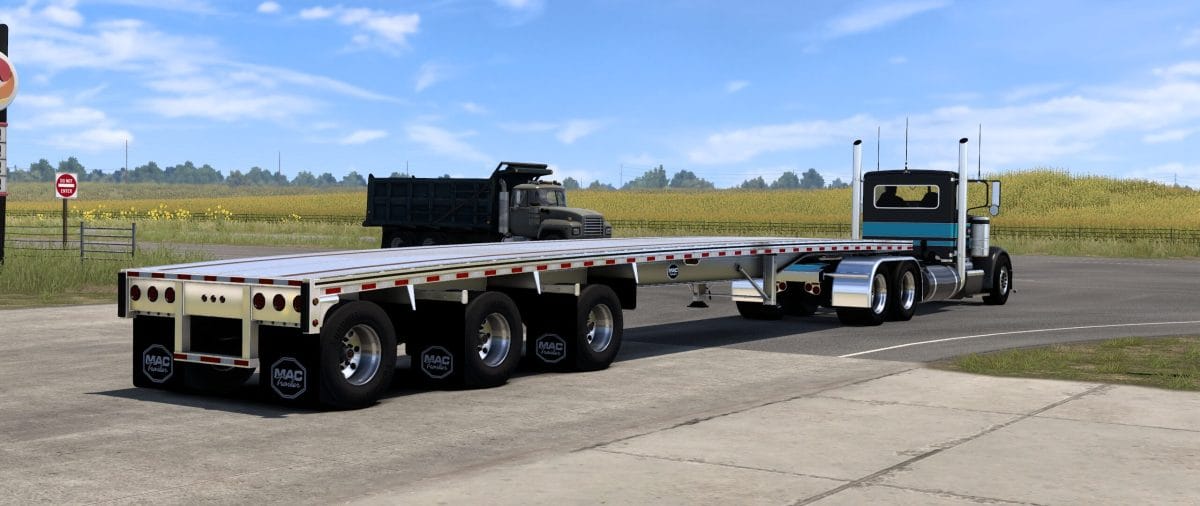 Mac Flatbed Trailer – Pinga Mods